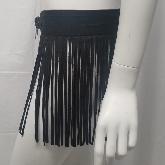 Express | Accessories | New Express Faux Leather Boho Fringe Festival ...